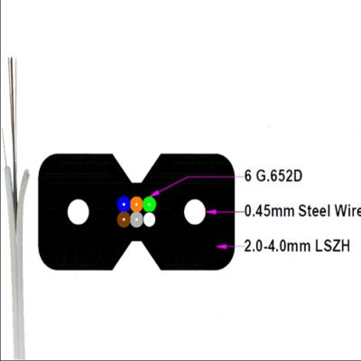 China 2B6A2 2 Core Fiber Cable for sale