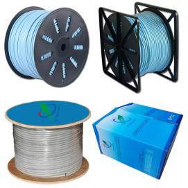 China FPE Insulation Cat7 Bare Copper 0.64mm Network Lan Cable for sale