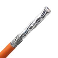 China 23AWG SFTP Cat 7 Network Cable 1000MHz Shielded Indoor Outdoor Solid Bare Copper for sale