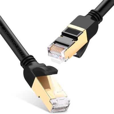 中国 ルーターのための1mネットワークのイーサネットCat6aパッチLANケーブル 販売のため