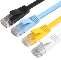 China Flat 3m UTP Network LAN Cable CAT5e Patch Cord for sale