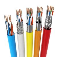 China Cat6 FTP Outdoor Ethernet Cable 1000ft PVC Jacket Bulk LAN Cable for sale