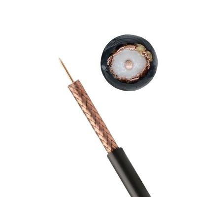 China RoHS Bonded Aluminum PET Shield RG59 Coaxial TV Cable for sale