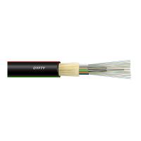China ADSS Double Jacket Fiber Optic Cable 48 Core 200m 250m Span All Dielectric Self Supporting for sale