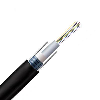 Cina Cavo a fibre ottiche nero dei centri G652 del rivestimento 12 di LZSH in vendita