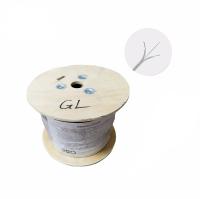 China FTTH Drop Cable G657 1 Core 2 Core Fiber Optic Wire 250m Length for sale
