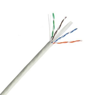 China Customizable Jacket 0.95mm 4 Pairs 305m Cat5e LAN Cable for sale