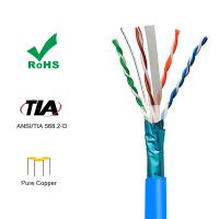 China High Density Polyethylene Pure Copper Network Lan Cable for sale