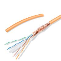 China Cat6 UTP LAN Cable 23AWG 4 Pair Solid Bare Copper 305m Pull Box for sale