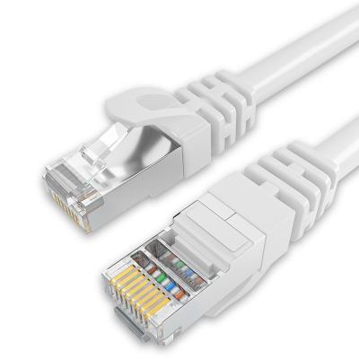 China Custom Length PVC Sheath Cat6 Network Cable Metal Head for sale