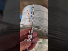 Cat6 Ethernet kabel, Cat6 Shielded SFTP kabel, 1000ft, 23AWG, Solid Bare Copper, 500MHz