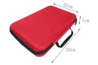 China Customized Waterproof Shockproof Compression Environmental Protection Camera Carrying Case Good Design Red for sale