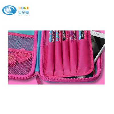 China Colorful Printing EVA Pencil Case , Hard Shell Pencil Case Large Capacity for sale