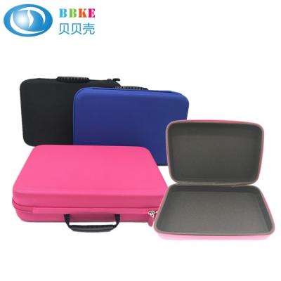 China Van het het Hulpmiddelgeval van de Splashproof Zwart Roze Blauw Kleur Dragend Nylon de Oppervlaktemateriaal van EVA Te koop
