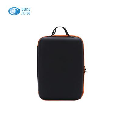 China Hard Shell Black Logo Custom EVA Storage Bag / Red Wine Black Gift Storage Box for sale