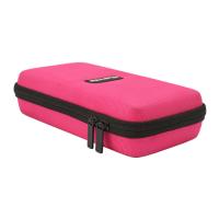 China Microfiber Lining Pink Shockproof EVA Tool Case For Calculator for sale