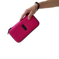 China Microfiber Lining Pink Shockproof EVA Tool Case For Calculator for sale