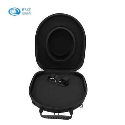 China Black 5mm EVA 75degrees Baseball Hat Travel Bag With Double Zipper for sale