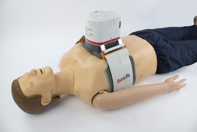 Cina Macchina a pile MCC-E1 di CPR di scossa con il trasferimento di dati di Bluetooth ed il tempo di impiego di 8 anni in vendita
