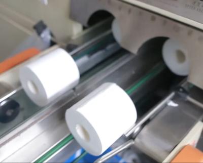 China Independent Motor Controlling System Toilet Paper Rewinding Machine Offering Touch Screen Parameter Setting and Optional Glue Lamination for Workflow for sale