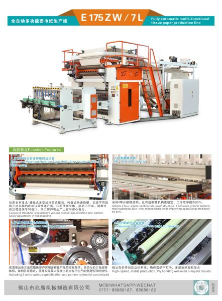 Quality 15KW Vacuum Pump Facial Tissue Making Machine Auto Transfer Toilet Paper Making Machine 1500mm Diameter for sale