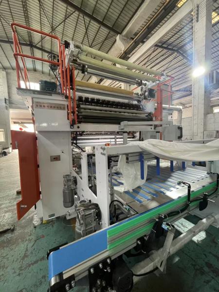 Quality 380V Automatic Facial Tissue Converting Line V Fold Tissue Paper Folding Machine 120m/min for sale