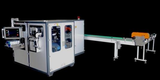 Quality Fully Automatic Facial Tissue Paper Bundle Packing Machine with PLC Control, 5-15 Bundle Bags/min Capacity, and Stainless Steel Construction for sale