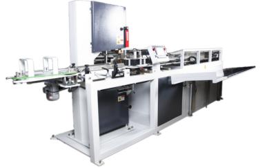 China Touch Screen Parameter Setting Band Saw Cutting Machine Maxi Roll Cutting Length 90-250mm Cutting Range Toilet Roll Kitchen Towel Roll for sale