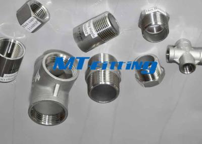 China UNS S31803 / S32750 Duplex Steel Equal & Reducing Tee Pipe Fittings for Boiler for sale