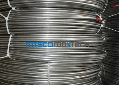China Edelstahl TP316/316L/316Ti umwickelte nahtloses Rohr-Standard des Schlauchss zu verkaufen