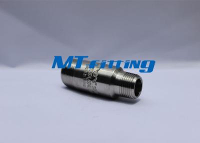 China High Pressure S31803 ASTM A182 Stainless Steel Swage Nipples 6000LBS With Threaded End for sale