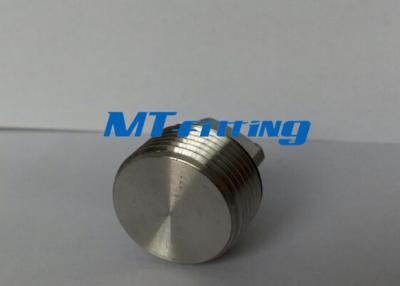 China ASME B16.11 Forged High Pressure Pipe Fittings , ASTM A403 Square Head Plug Threaded End for sale