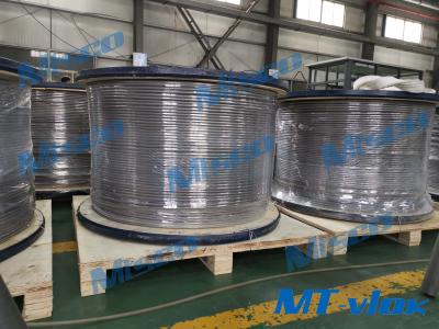China ISO9001 Nickel Alloy Pipe 9.53*1.24mm Alloy 825 Good Mechanical Properties for sale