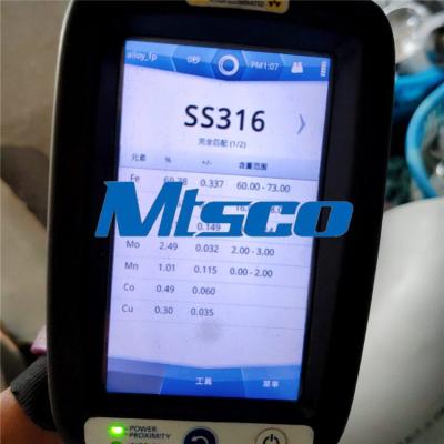 China WP316L ASTM A403 DN250 Stainless Steel Pipe Tee Forged Cold Forming for sale