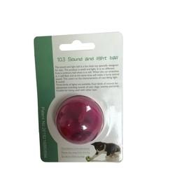 Cina Suono vuoto della sfera di controllo di EVA Cute Pet Toys Interactive dell'ABS lampeggiante in vendita