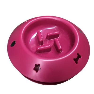 Cina Hot Selling Pet Food Container Slow Feeding Bowl Iq Treat Dog Toy Fun Feeder Interactive Dog cat Bowl in vendita