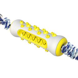 Cina Pet Toy Molar Stick Bite Resistant With Rope Bones Dog Toothbrush Dog Toy in vendita