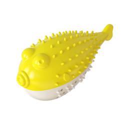Cina New Cute Pet Cat Toothbrush Toy Catnip Flavor Silicone Simulation Fish Molar Stick Tooth Cleaning Toy Toothbrush in vendita