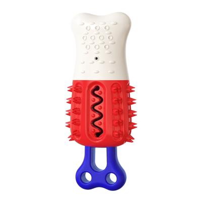 中国 New Design Product Summer Cooling Popsicle-shaped Dog Toothbrush Cooling Molar Stick Dog Pet Chew Toy 販売のため