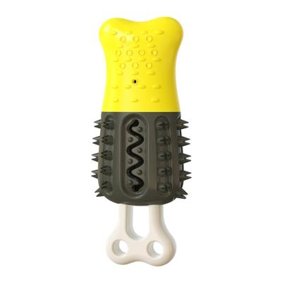中国 New Design Product Summer Cooling Popsicle-shaped Dog Toothbrush Cooling Molar Stick Dog Pet Chew Toy 販売のため