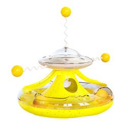 Cina Wholesale Cat Turntable Track Ball Windmill Leaking Food Cat Toy Funny Cat Stick in vendita