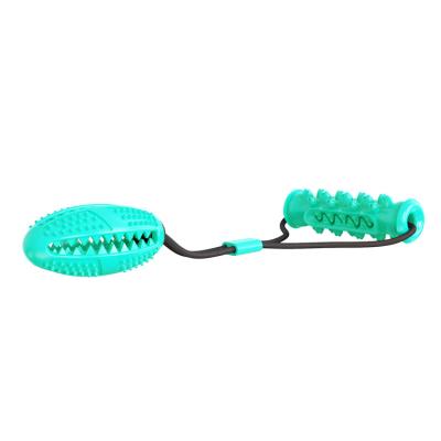 Cina 2021 Top Selling Funny Interactive Puppy Teeth Cleaning Chew Toy Dog Toothbrush Toy in vendita