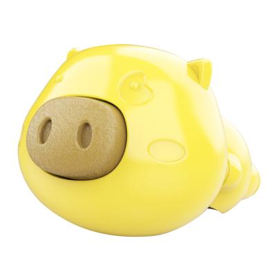 Cina Hot Sales Custom Cute Pig Style Animal Rubber Teeth Cleaning Molar Bite Puppy Dog Chews Toy in vendita