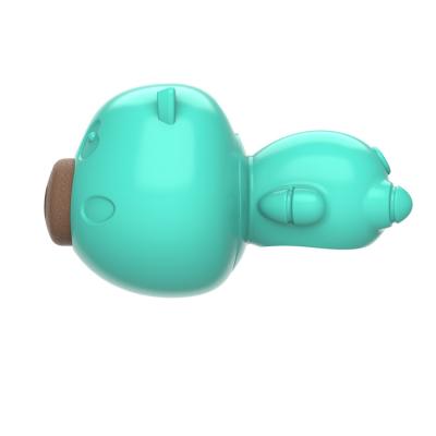 Cina Hot Sales Custom Cute Pig Style Animal Rubber Teeth Cleaning Molar Bite Puppy Dog Chews Toy in vendita
