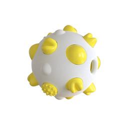 中国 2021 Durable Interactive Dog Puzzle Toothbrush Toy Bite Resistant Ball Pet Chew Toys 販売のため