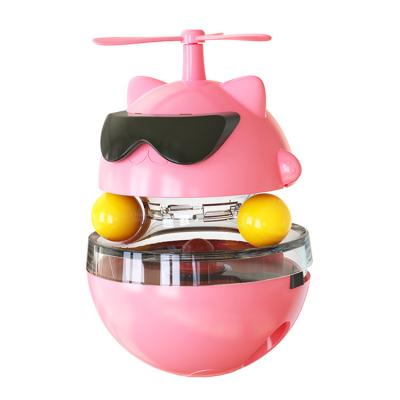 中国 Factory Directly Wholesale Popular Product Interactive Cat Toy Turntable Multifunctional Lightning Lucky Cat Toy 販売のため