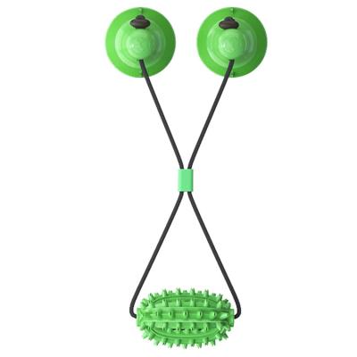 Cina Multi-function Creative Hot Selling Double Suction Cup Stick Dog' Chew Toy Toothbrush in vendita