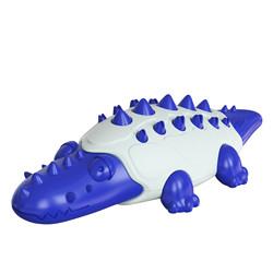 中国 Explosive Crocodile Leaking Ball Resistant To Biting Dog Bite Toy Teeth Cleaning Molar Stick Toy 販売のため