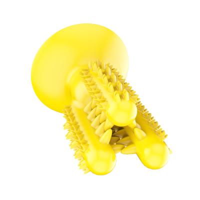 Cina High Quality Dog Chew Toys Cactus Shape Dog Toothbrush Pet Suction Cup Toys For Pet in vendita