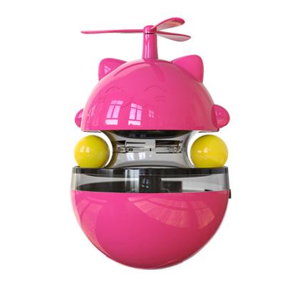 China Cat High Interactive Toy With Balls Cat Tumbler Rotating Puzzle Slow Feeder Kitten Training Toy Te koop